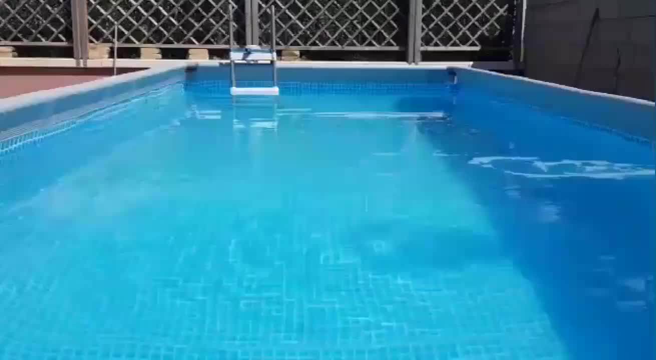 Intex 26788 4m X 2m X 1m Rectangular Metal Frame Swimming Pool Aluminum ...