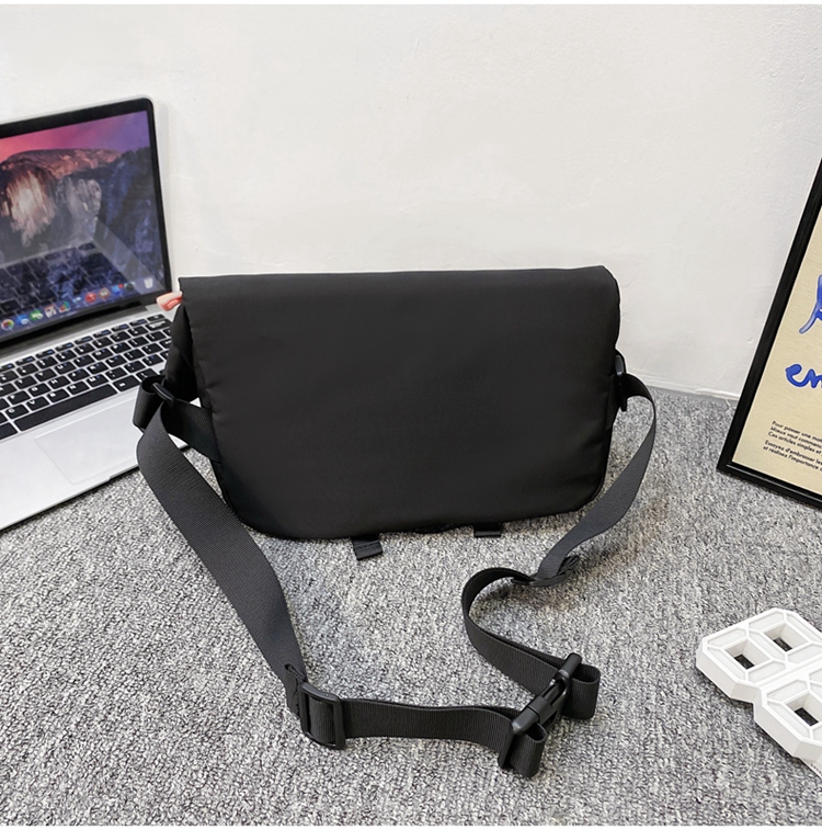 胸包男ins潮牌個性學生斜挎包男士百搭斜跨單肩包潮酷背包郵差包|男士包袋|ETMall東森購物網