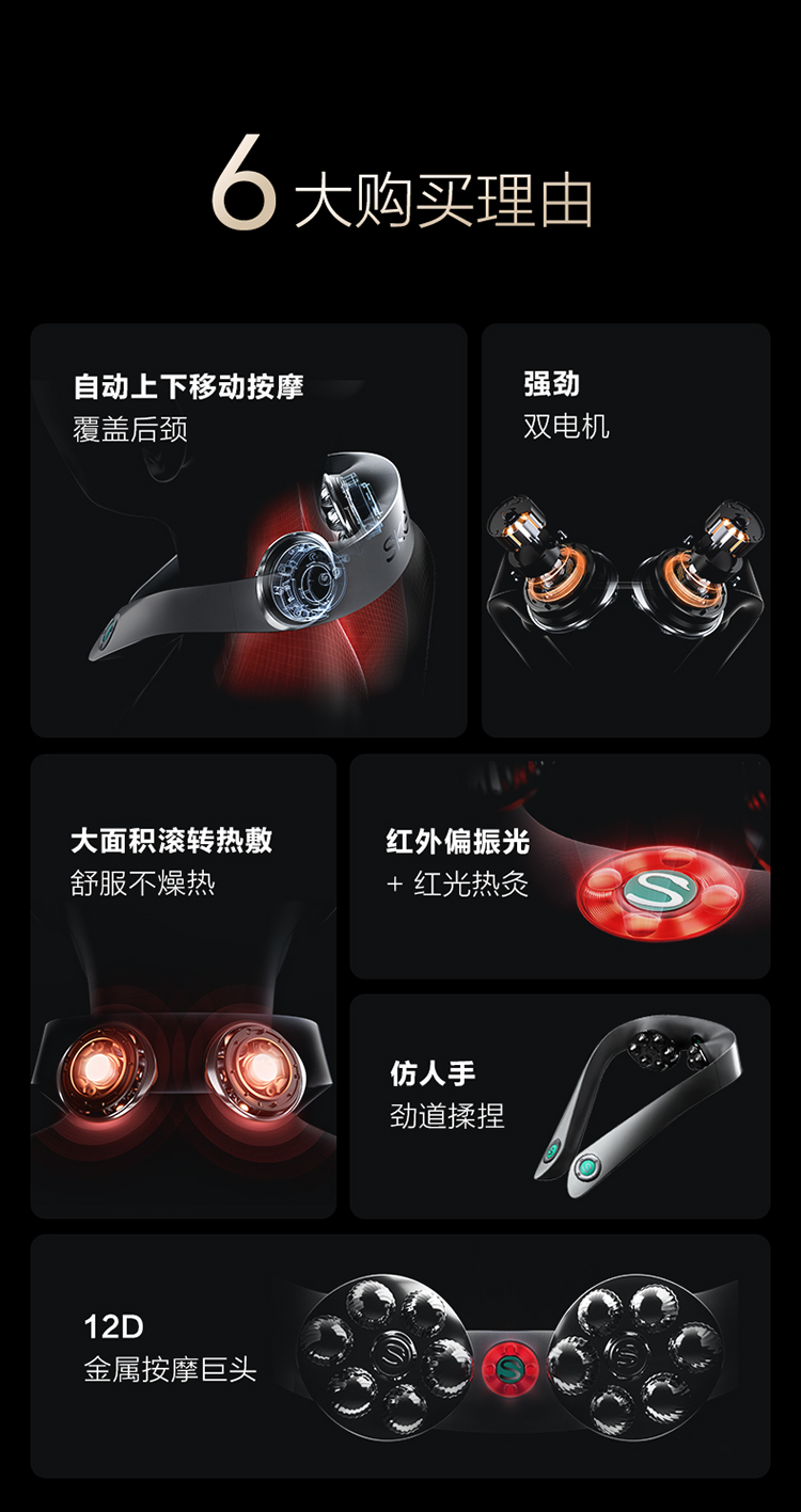 SKG颈椎按摩仪 P7/P7 Pro说明书,价格,多少钱,怎么样,功效作用-九洲网上药店