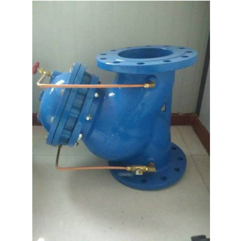 Ductile iron JD745X multi-function water pump control check valve DN100 Kaiweixi Hurong ...