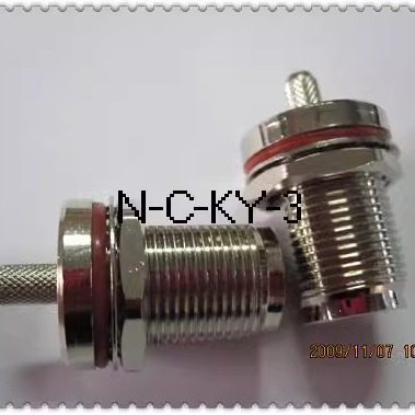 穿墙防水RG58 LMR195压接天线，L16-C-KY-3整体N-C-KY5整体牙长22mm，户外信号增强神器！-射频器-淘宝好物网