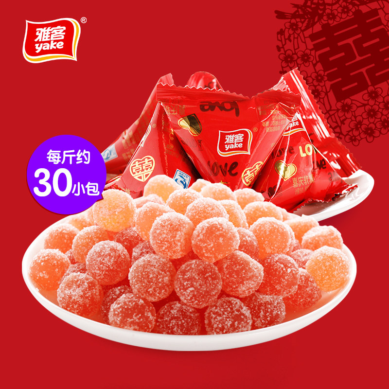 [USD 18.60] (Happy candy Area)Ya Ke Jujube raw Guizi fudge 500g red ...