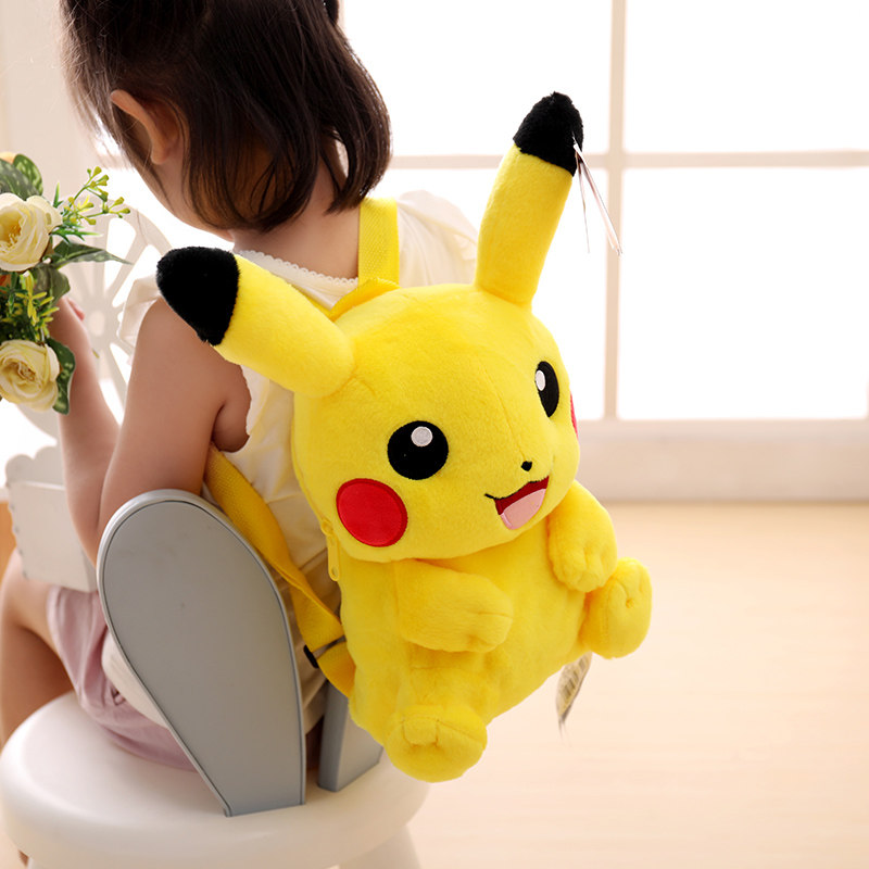 [USD 30.45] Picachu Children's Bag Kindergarten Cutty Bag Backpack ...