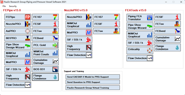 PRG 2021（NozzlePro 15.0）英文版 Paulin Research Group 2021