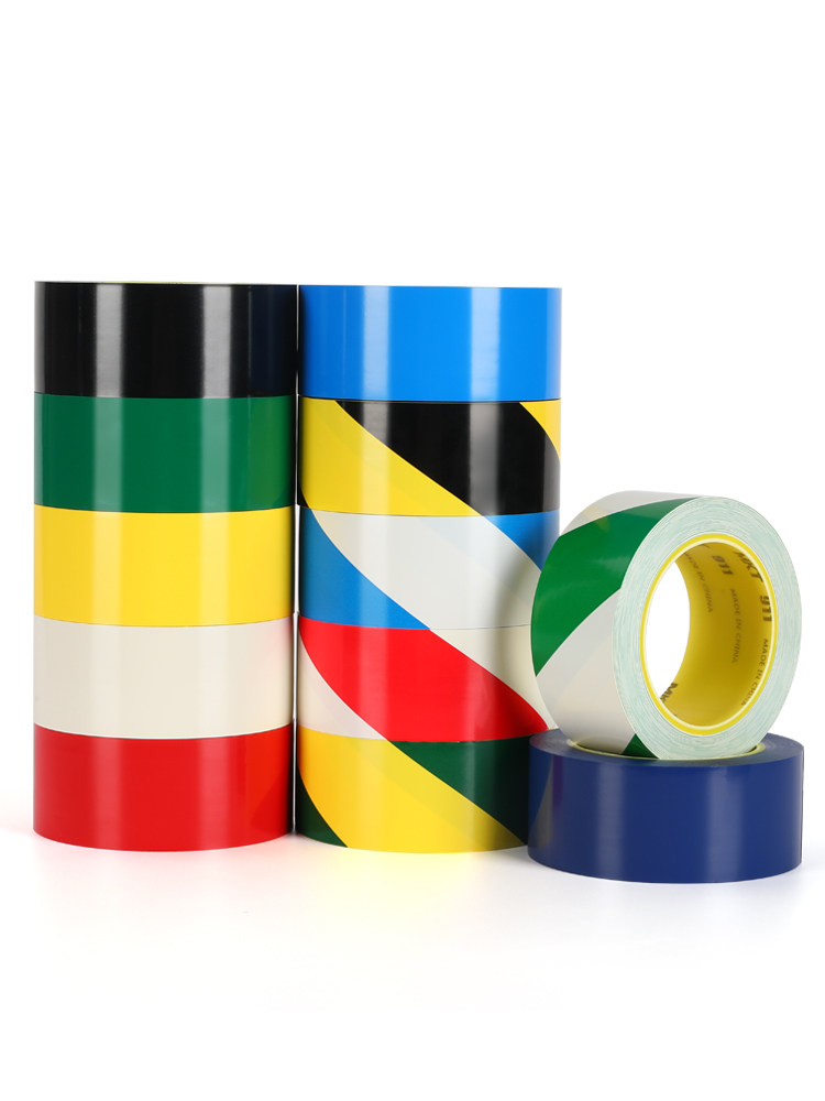 [USD 7.17] MKT911 Floor Tape PVC Black Yellow Zebra Cordon Isolation ...