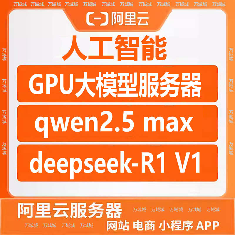 DeepSeek Qwen，阿里云GPU服务器如何助力AI开发？🚀-云服务器-淘宝好物网