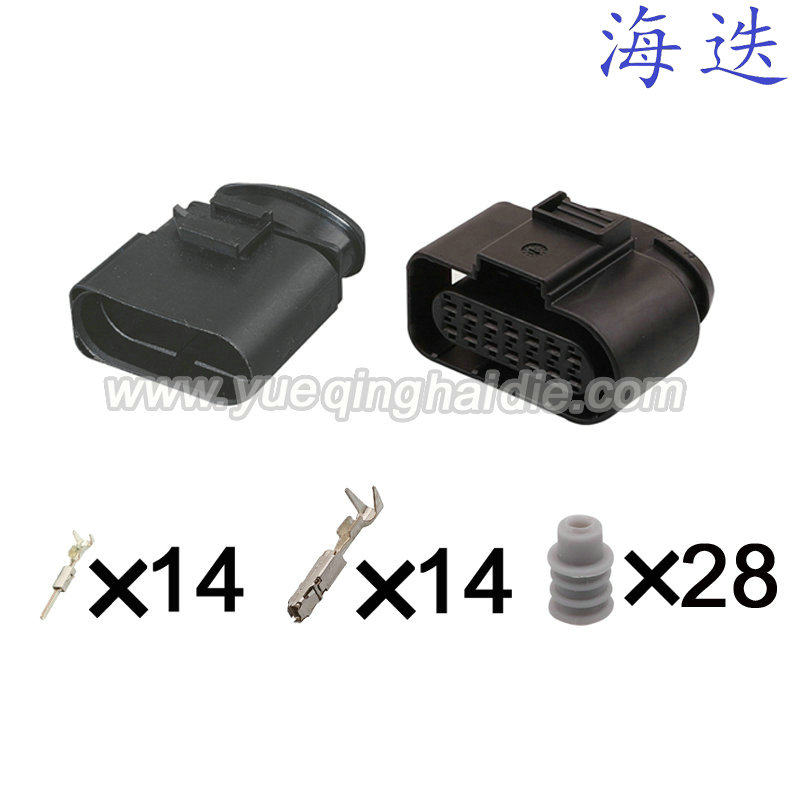 4H0973717 适用于汽车连接器 插件 线束插头DJ7145Y-1.5-21/11