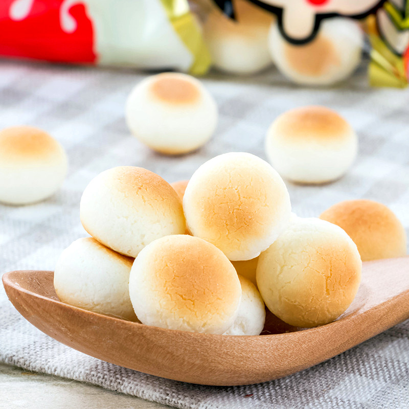 [USD 6.85] Momo Momo Bun 30 Bags Original Milk Flavored Kids Cookies ...