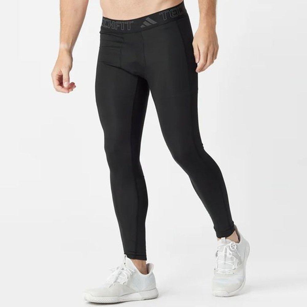 adidas阿迪达斯健身长裤男跑步训练裤速干透气弹力紧身裤HM6061-Taobao