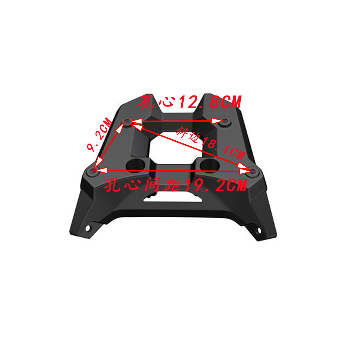 升仕ZT368G后尾箱安装神器！三箱子改装必备底板，颜值性能双在线🔥-摩托车尾箱-淘宝好物网