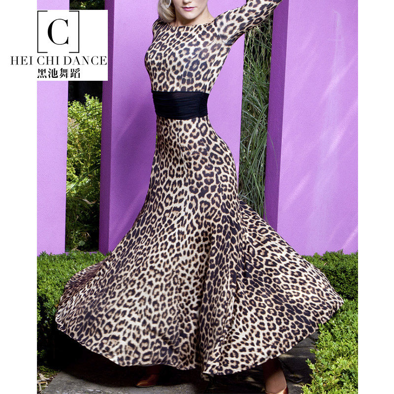Ballroom dance dress: open-back modern tango classic, figure-flattering ...