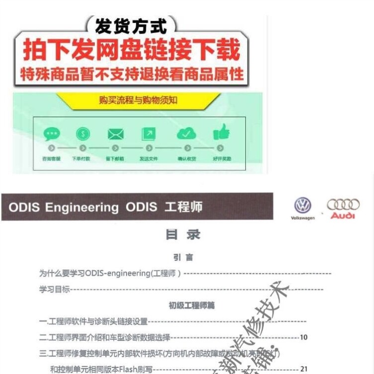 新大众奥迪ODIS工程师必看：改装设码参数培训视频资料大揭秘！-ECU-淘宝百科网