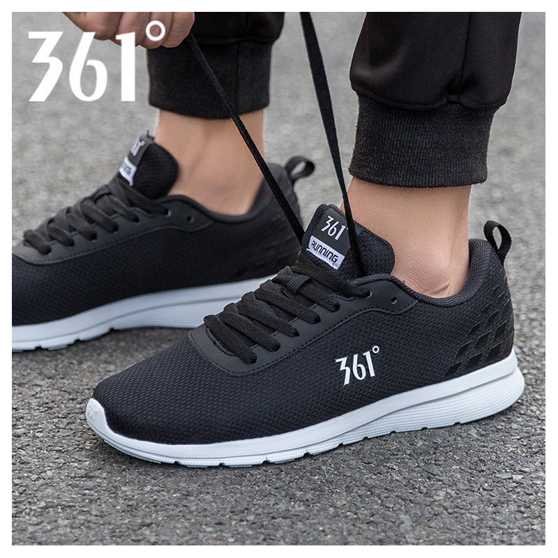 Купить Кроссовки 361 кроссовки мужская обувь осень зима черные туфли ...