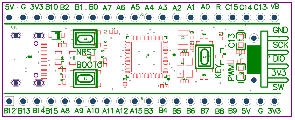 STM32F401RCT6/STM32F401CCU6核心板 系统板 开发板MicroPython-阿里巴巴