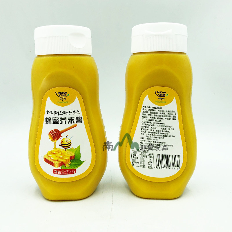 Beauty talk honey mustard sauce 320g salad dressing Korean fried ...
