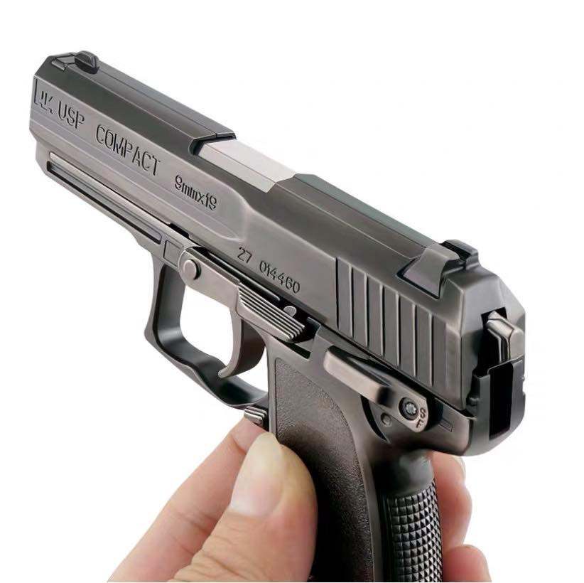 1:2.05 shell-throwing USP hand-snatching model all-metal simulation toy ...