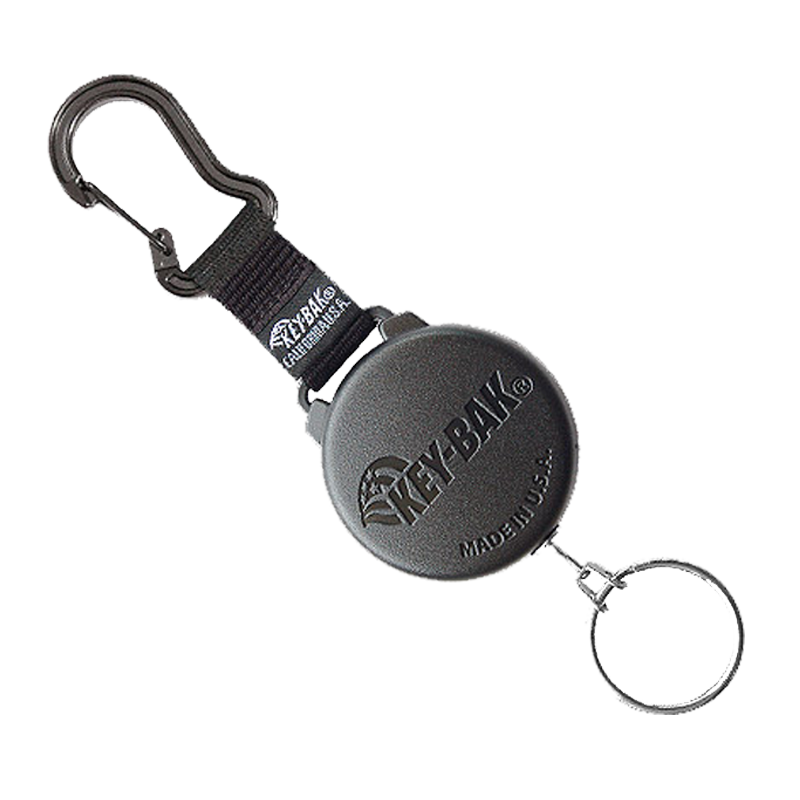 美国KEY-BAK自动伸缩钥匙扣户外背包挂扣快速回缩链汽车钥匙扣