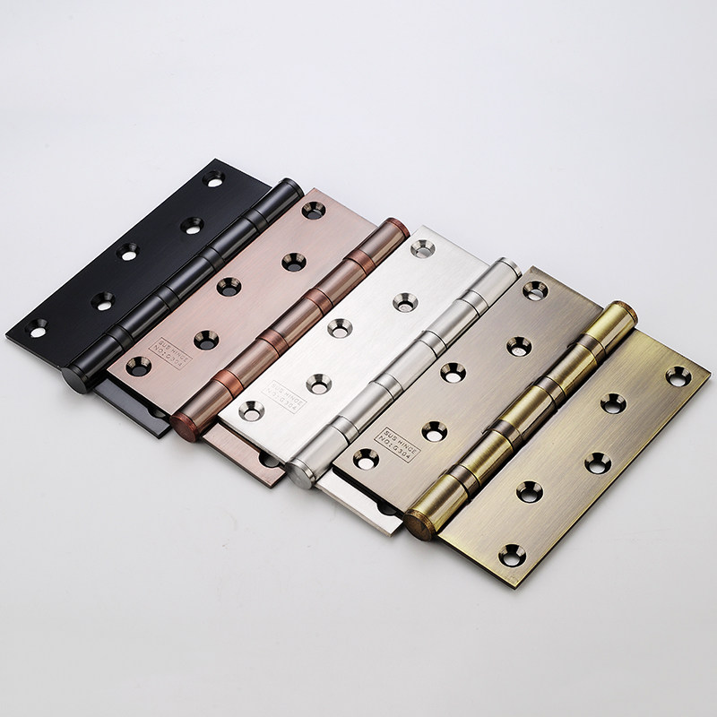 6-inch flat open heavy thickened stainless steel hinge mute room door Door Fold Overweight Door ...