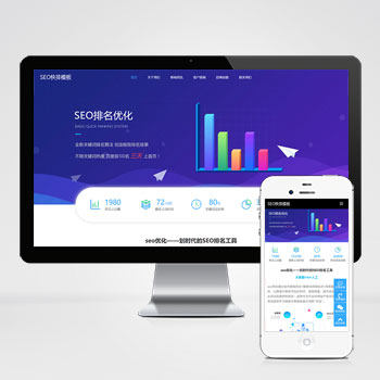 SEO快排网站PbootCMS模板：IT公司官网神器！大气设计+强大功能全解析！-网页过滤-淘宝好物网