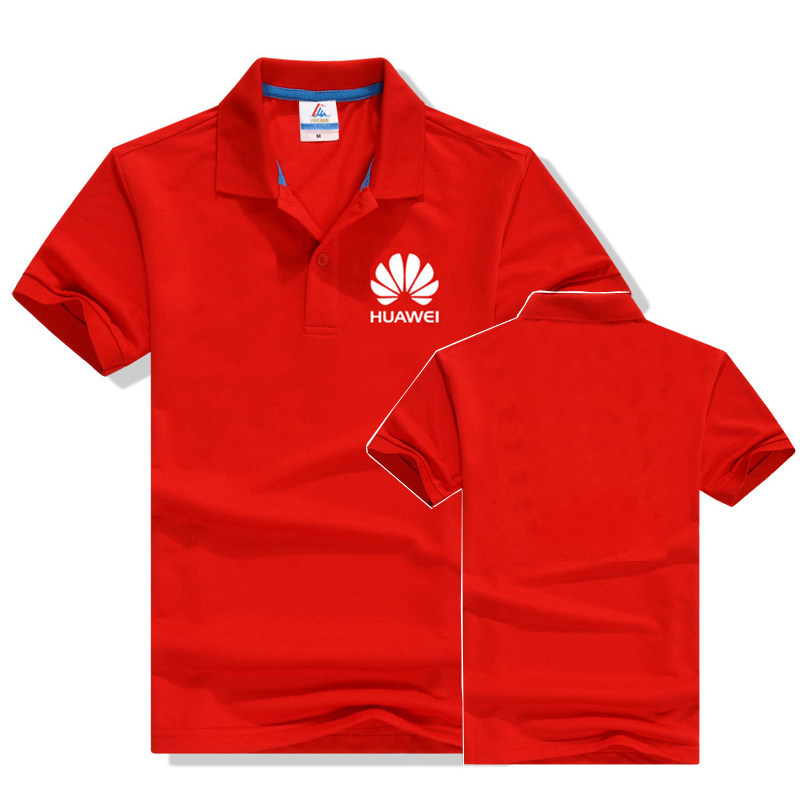 [USD 12.47] Huawei Apple Xiaomi Mobile Telecom Polo Short Sleeve T ...