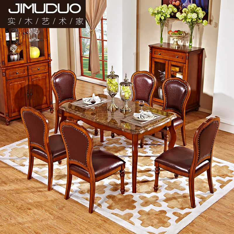 Купить Стол обеденный Американский твердой древесины обеденные столы и ...