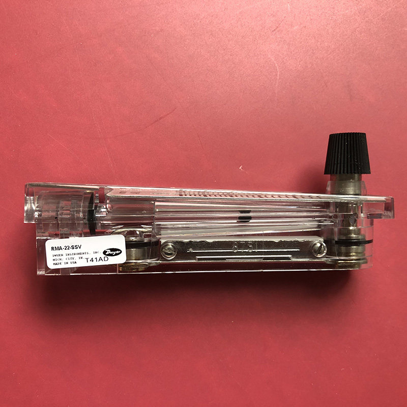 (Original) US Dwyer Dewer RMA-22-SSV floater flow meter spot