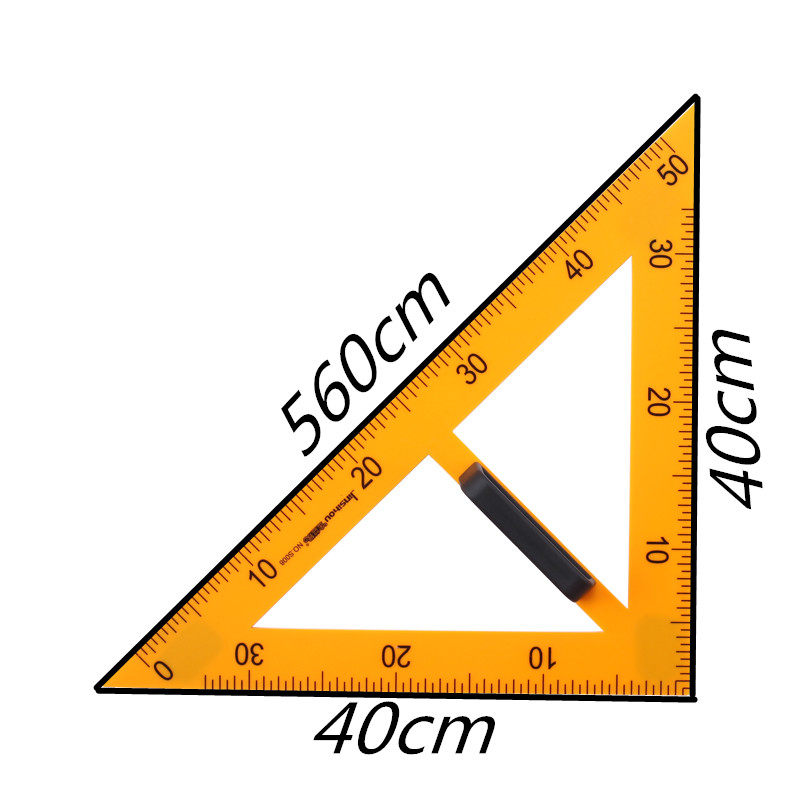 Solid wood teaching large triangle board ruler teacher whiteboard ...