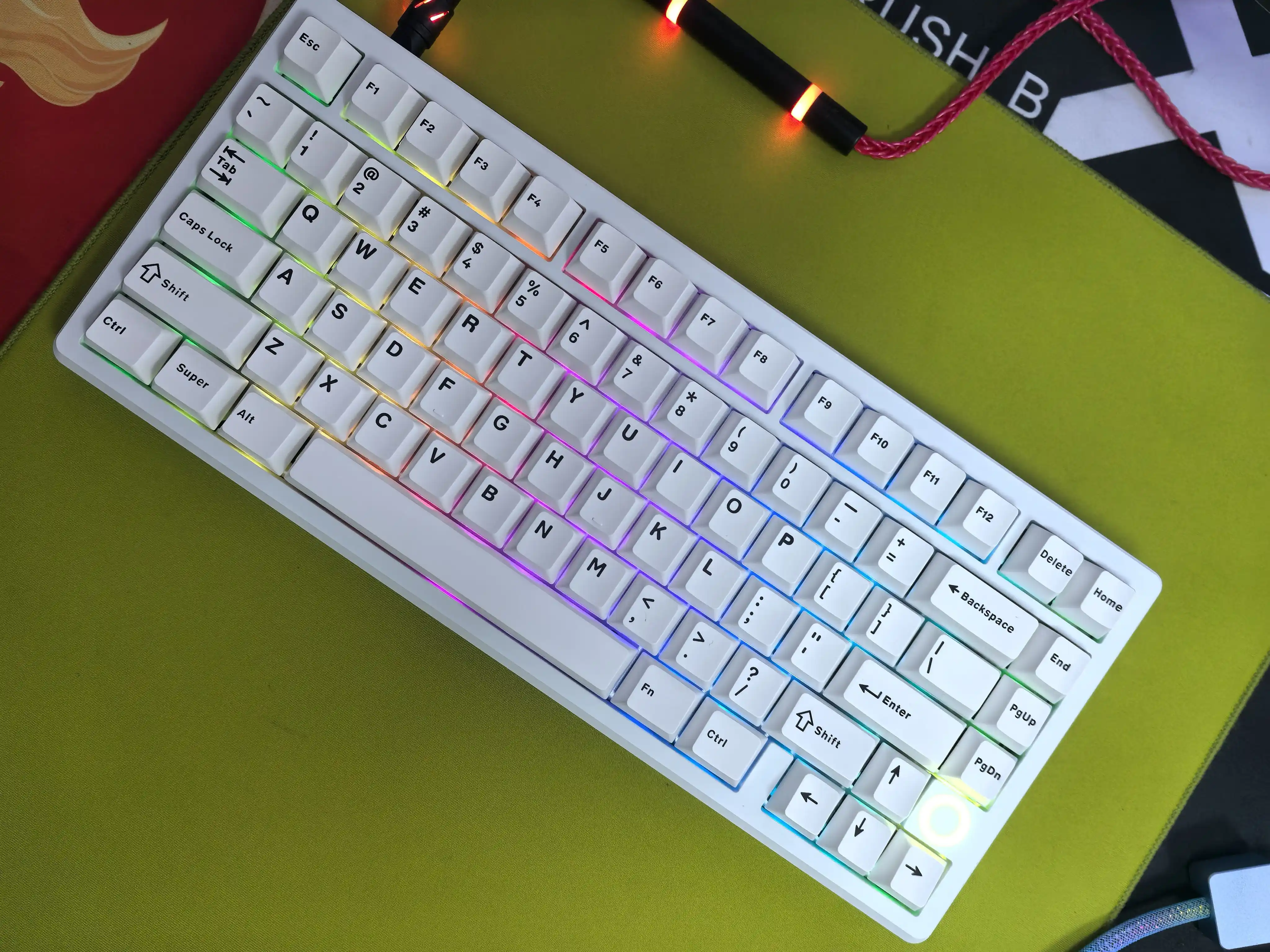 江灣SU75磁軸鍵盤TTC萬磁王機械鍵盤 超低延遲全鍵盤 靈樂金屬有線鍵盤USB Type-C連接