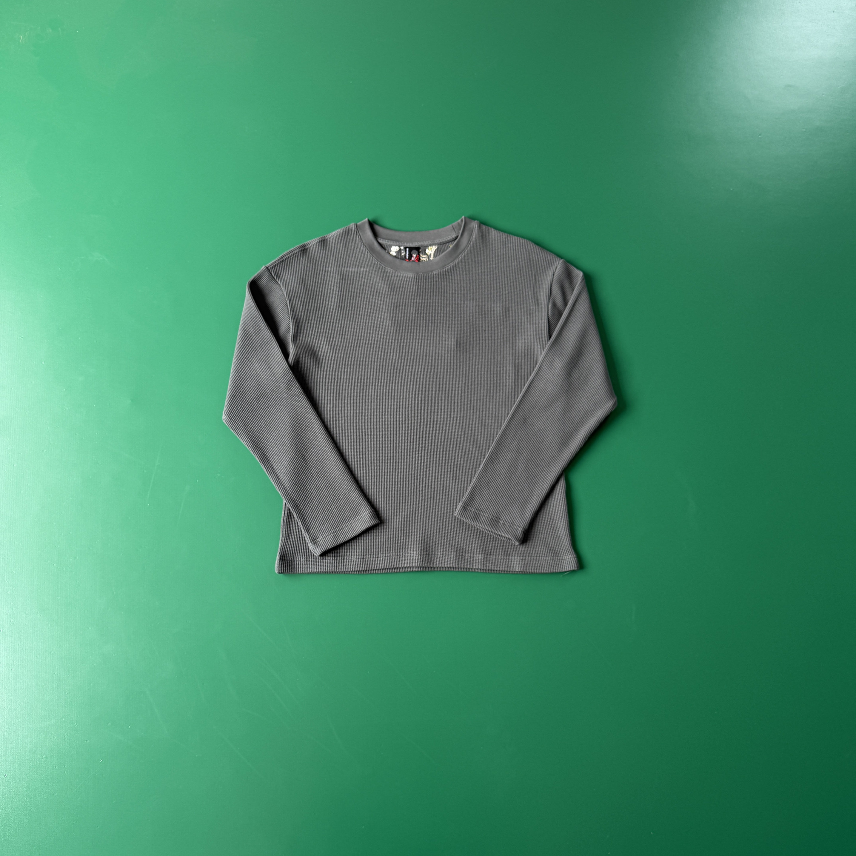 Ds gray waffle knit long sleeve top: a fall and winter essential ...