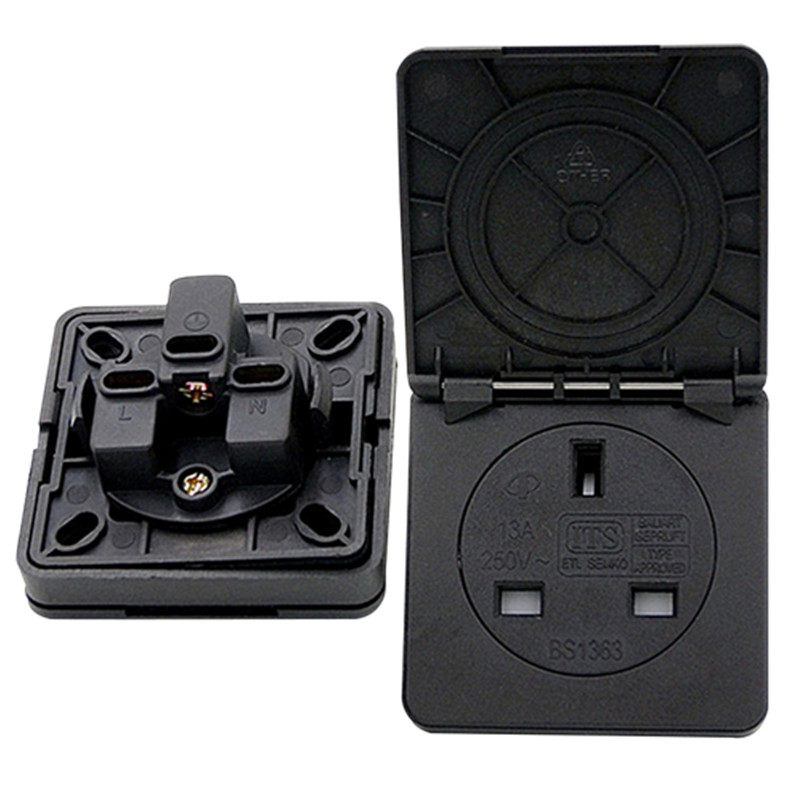 Yingpeiport version AC power socket with flip waterproof dust-proof ...