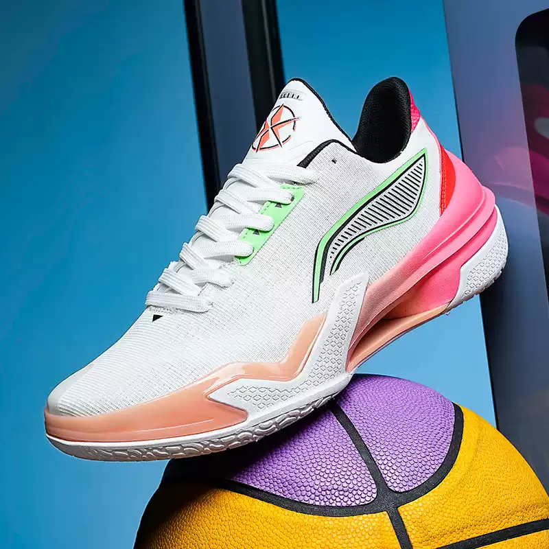 LEINGDEME低帮篮球鞋 利刃5v2冰河碎影缓震耐磨男女通用 实战运动鞋2024冬季新款