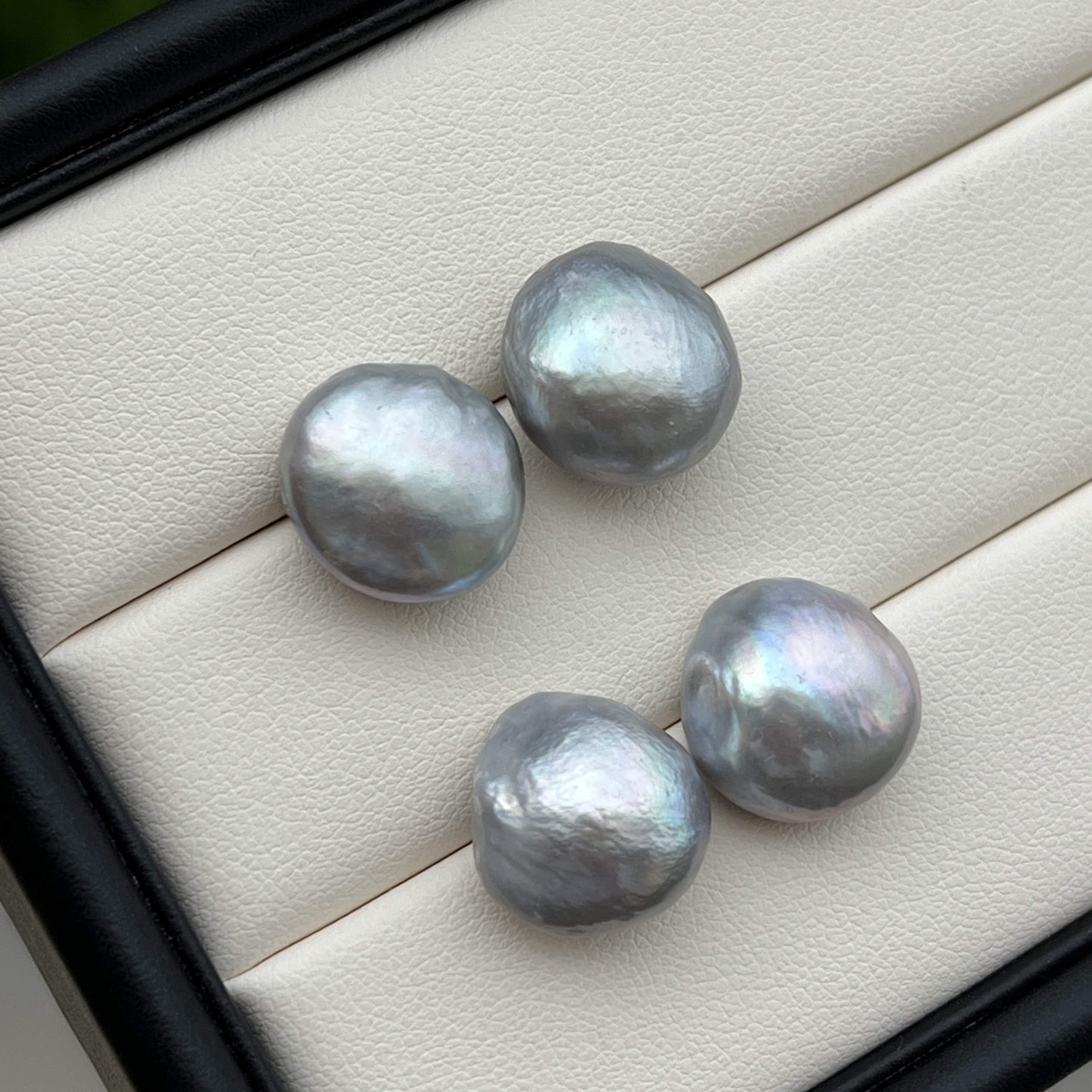Platinum gray freshwater baroque pearl stud earrings review | the ...