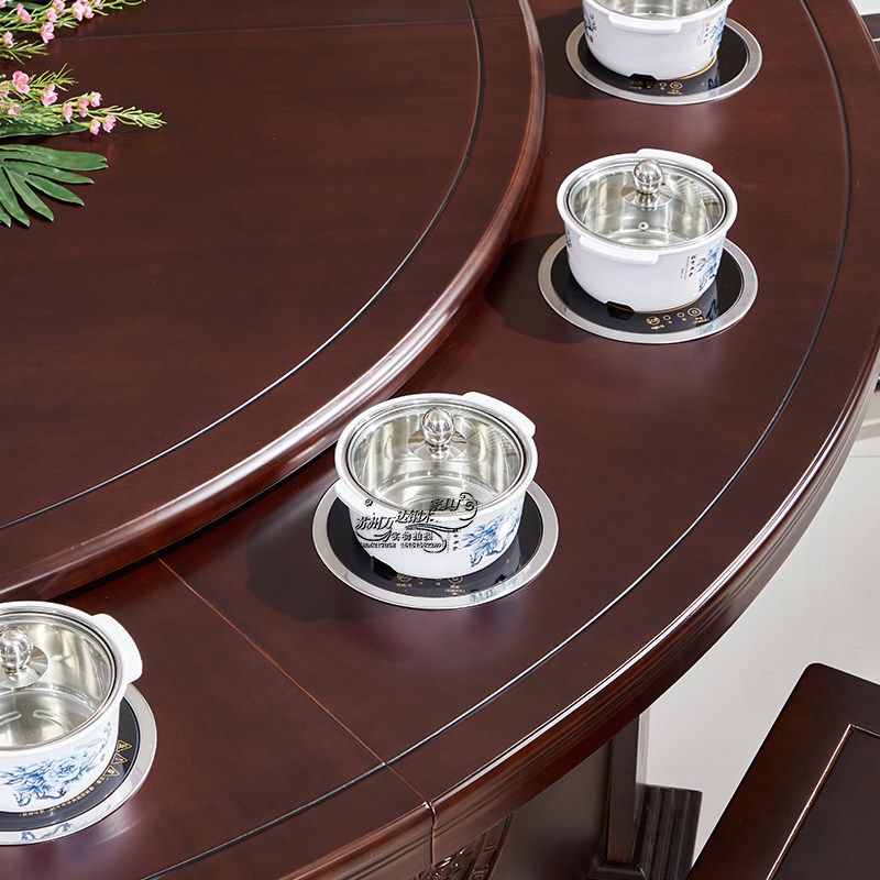 Hot pot table induction cooker one person one pot hot pot table ...