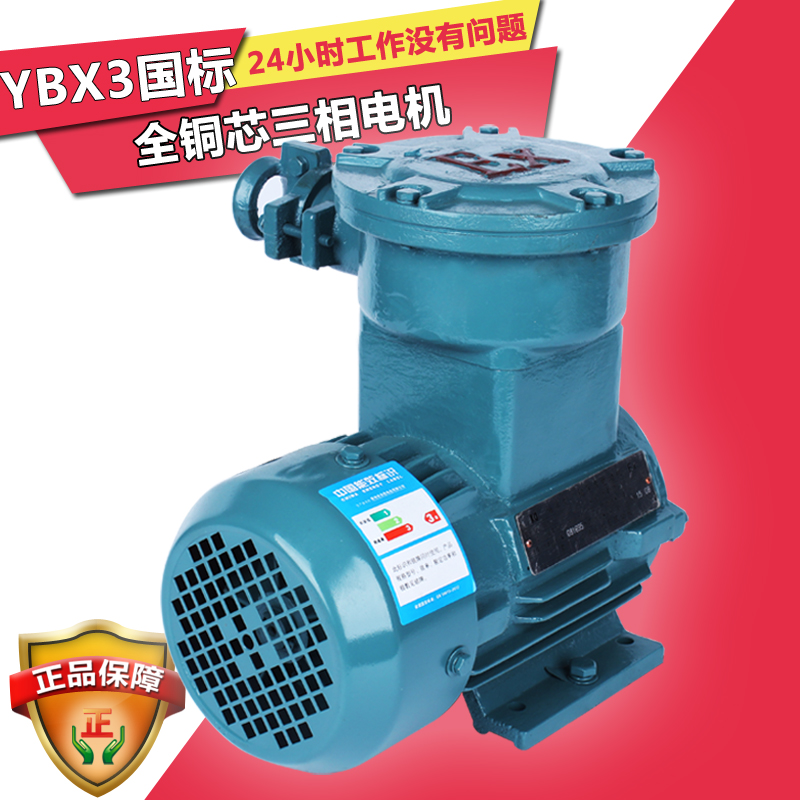 防爆电机YB3/YBX3-90L-4 1.5KW，工业安全新选择？🔥-电动机-淘宝好物网