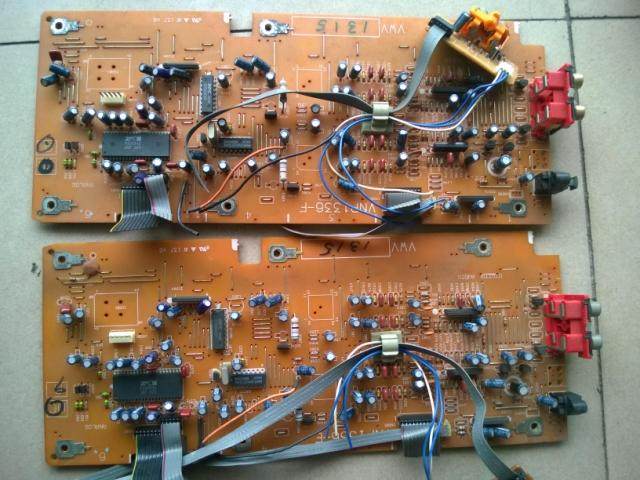 Disassembly decoding board Dual PCM61 dual PCM58 dual SAA7350 and other ...