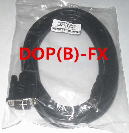DOP-FX 適用臺達DOP(B)觸控屏幕到三菱FX系列PLC的通訊線 DOP(B)-FX