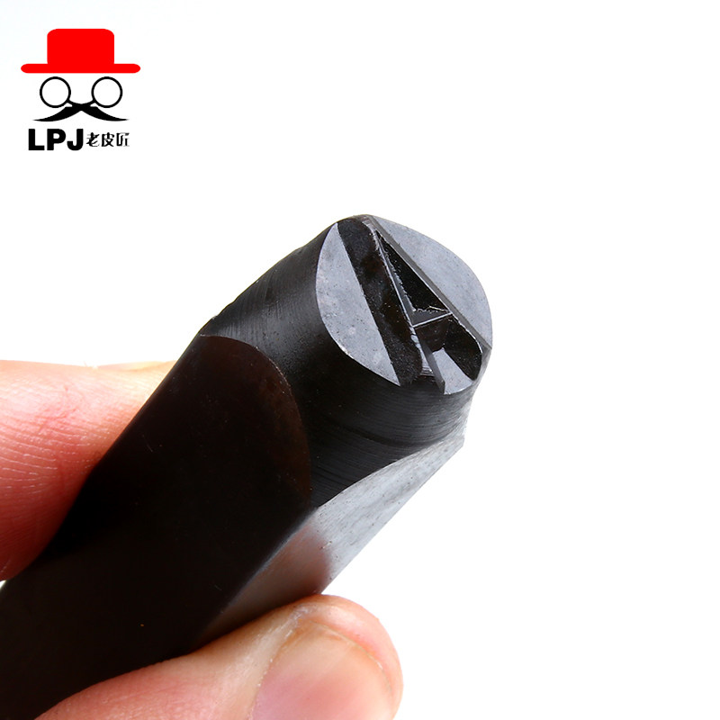 Uppercase letters punch lowercase numbers steel seal hand printing tool ...