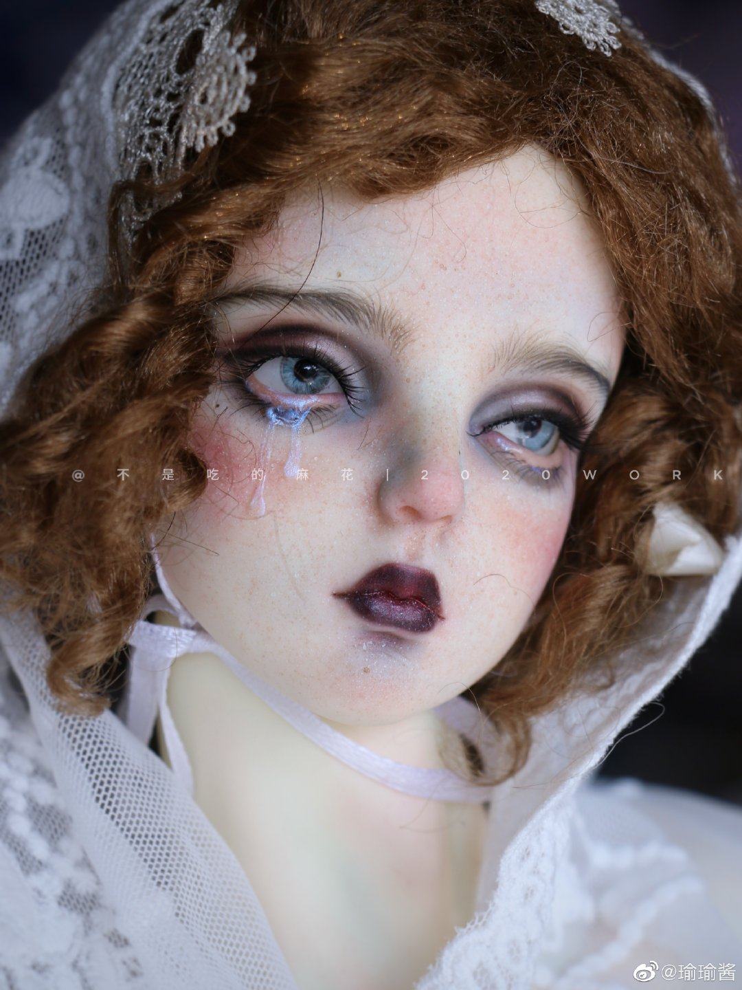 (White Zero humanoid)BJD SD 3 points 1 3 single head prime head ...