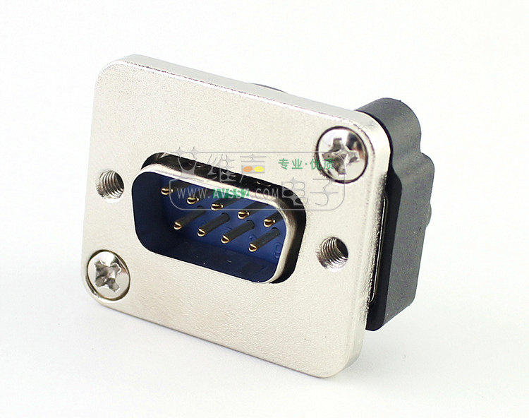 Aveshan D-type DB9 mounting type 9-pin socket male head RS232 seat ...