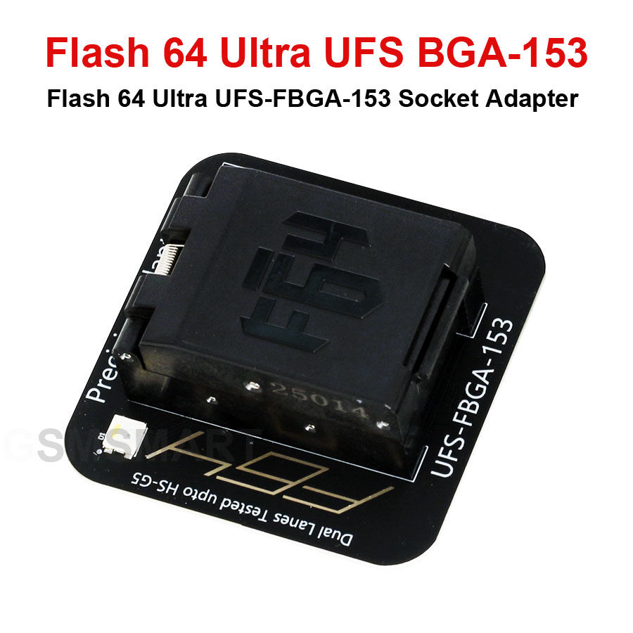 原装Flash 64 Ultra lite Box UFS BGA 153 Socket Adapter：解锁手机存储新境界的秘密武器！-数码 ...