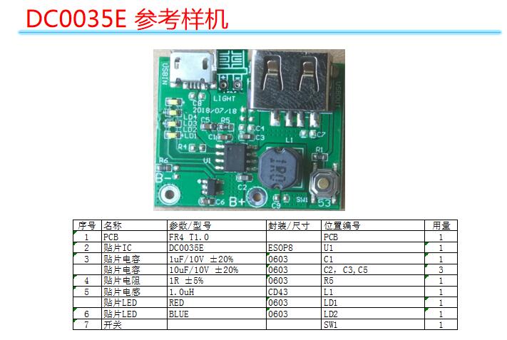 DC0035E replaces Yingjixin IP5305 TWS Bluetooth dedicated original agent SOP8 package