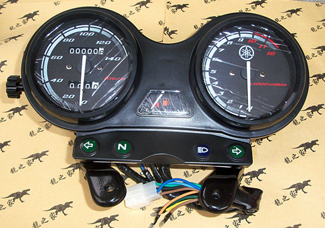 Tianjian tianji jym125 tianfalcon ybr125 jinproud motorcycle kilometer ...
