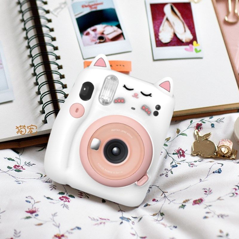 Fujifilm instax mini 11 camera case: adorable cat-themed silicone cover ...