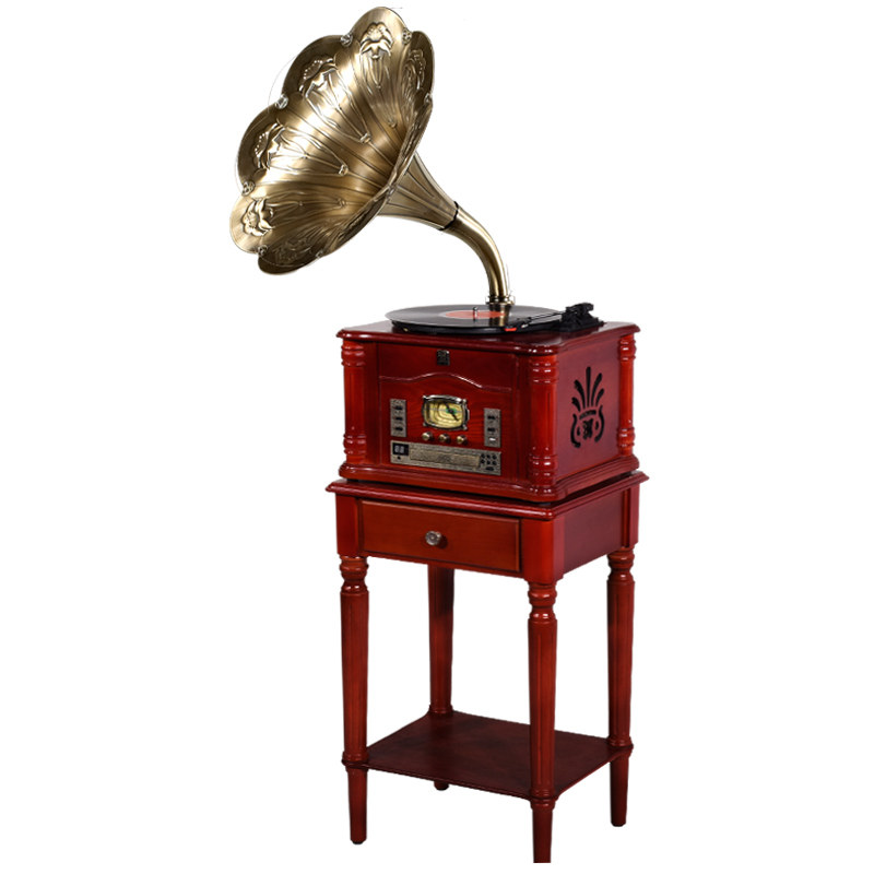 Lidane L903 Loudspeaker Phonograph Vintage Radio Vinyl Record Player ...