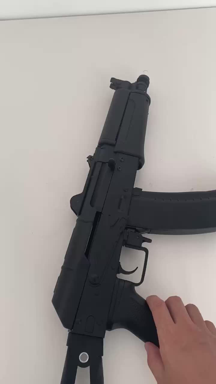 Jinming Ak 74u J12,Nylon,Blowback,Electric Gel Blaster Ball Water Gun ...