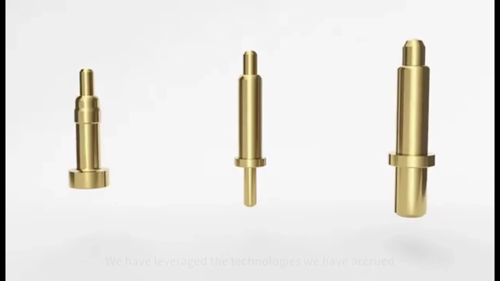 Customized Bending Pogo Pin Connector Waterproof 90 Degree Pogo Pin ...