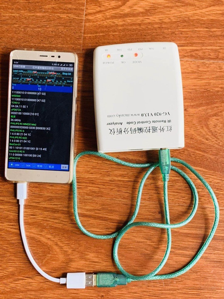 Original Factory - Infrared Remote Control Coding Analyzer Yg-920 ...