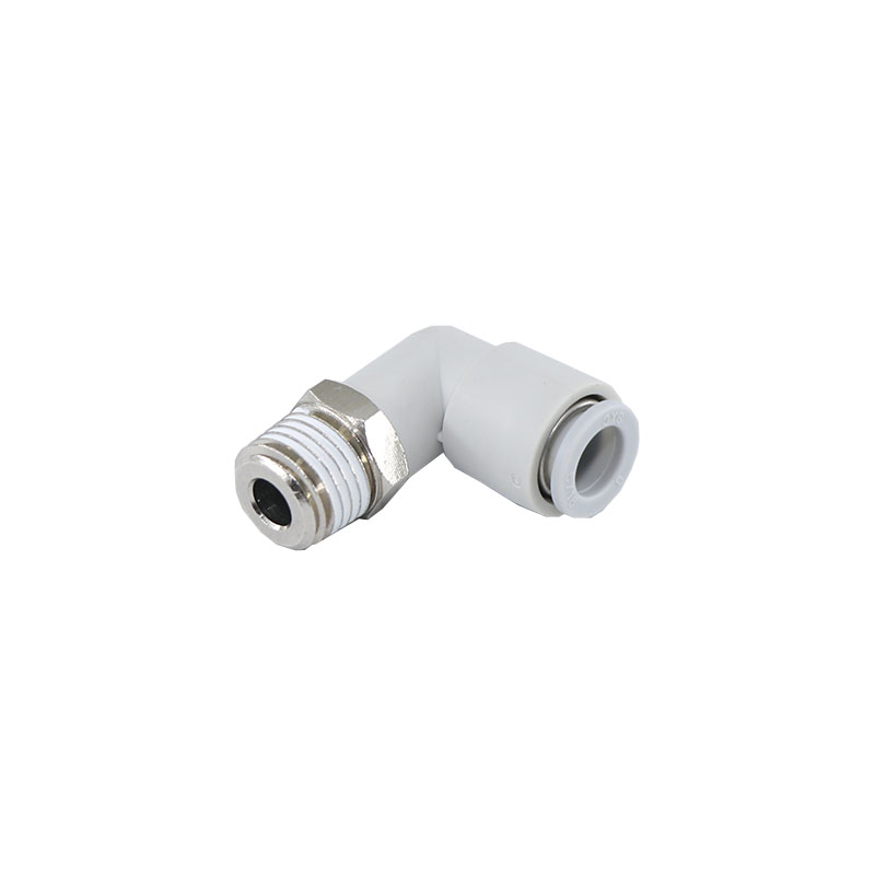 SMC-type white KJL04 6 8 10 12-M3 12-M3 M5 M6 01 miniature threaded elbow pneumatic trachea joint