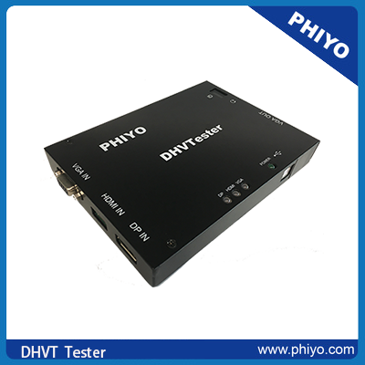 PHIYO影音測試盒 DP HDMI VGA訊號檢測儀 DHVT標準接口測試設備