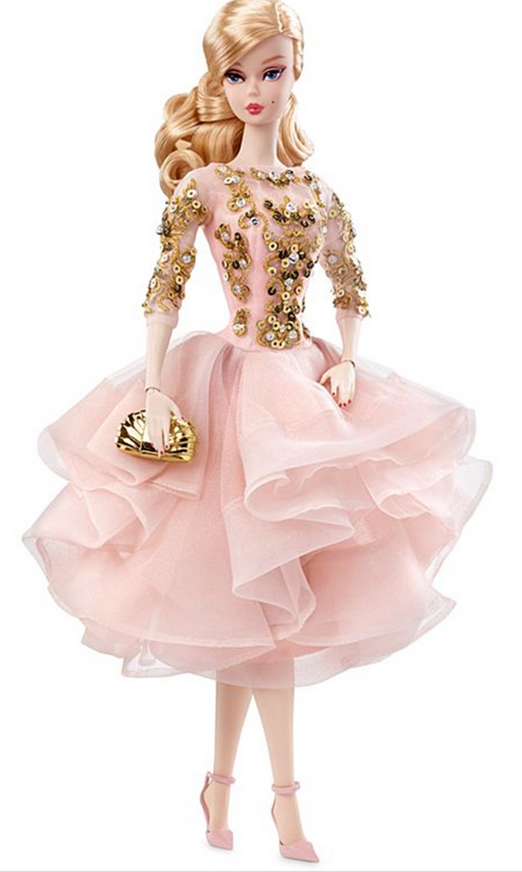 Купить кукла Золото коллекционное метки Барби кукла совместного органа ...